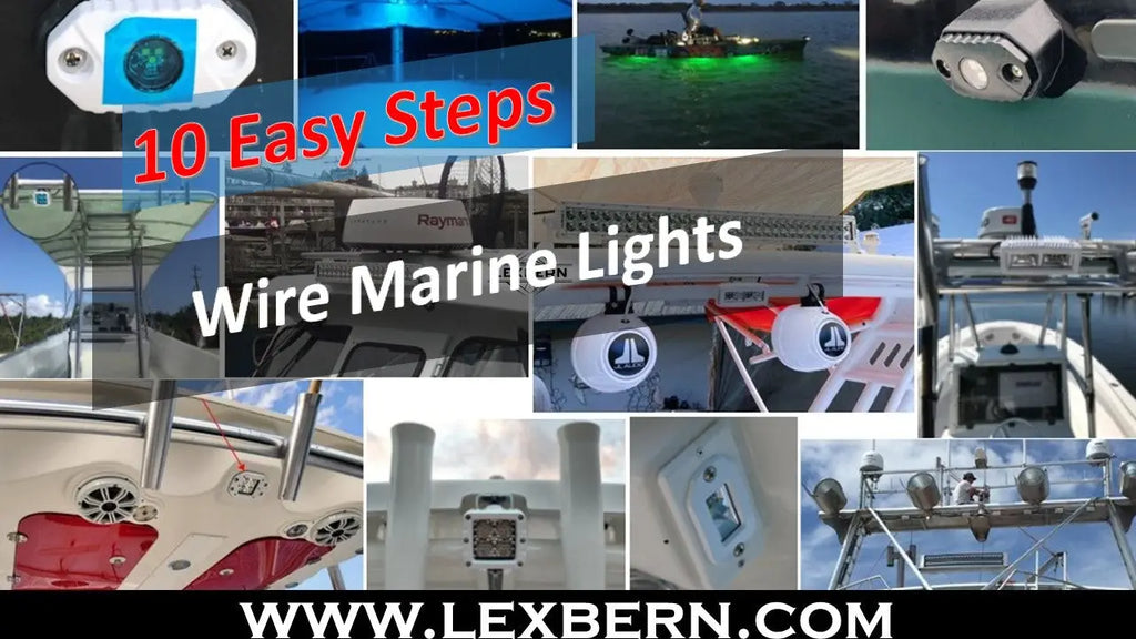 10 Steps Easy Steps to Wire an Aurora Boat Lights to a Boat Switch ...