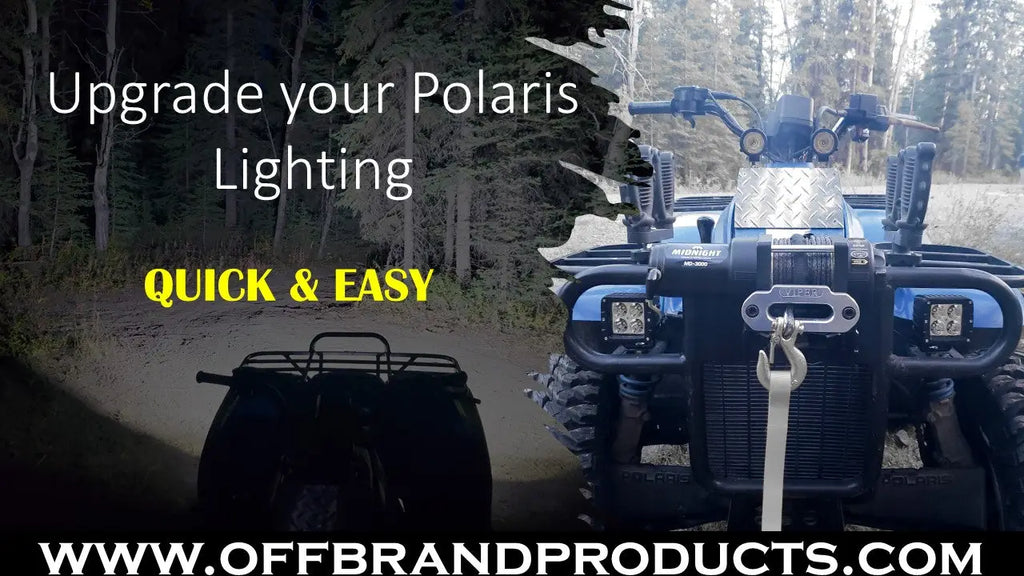 2 Quick Polaris Off Road Light Upgrades – LEXBERN