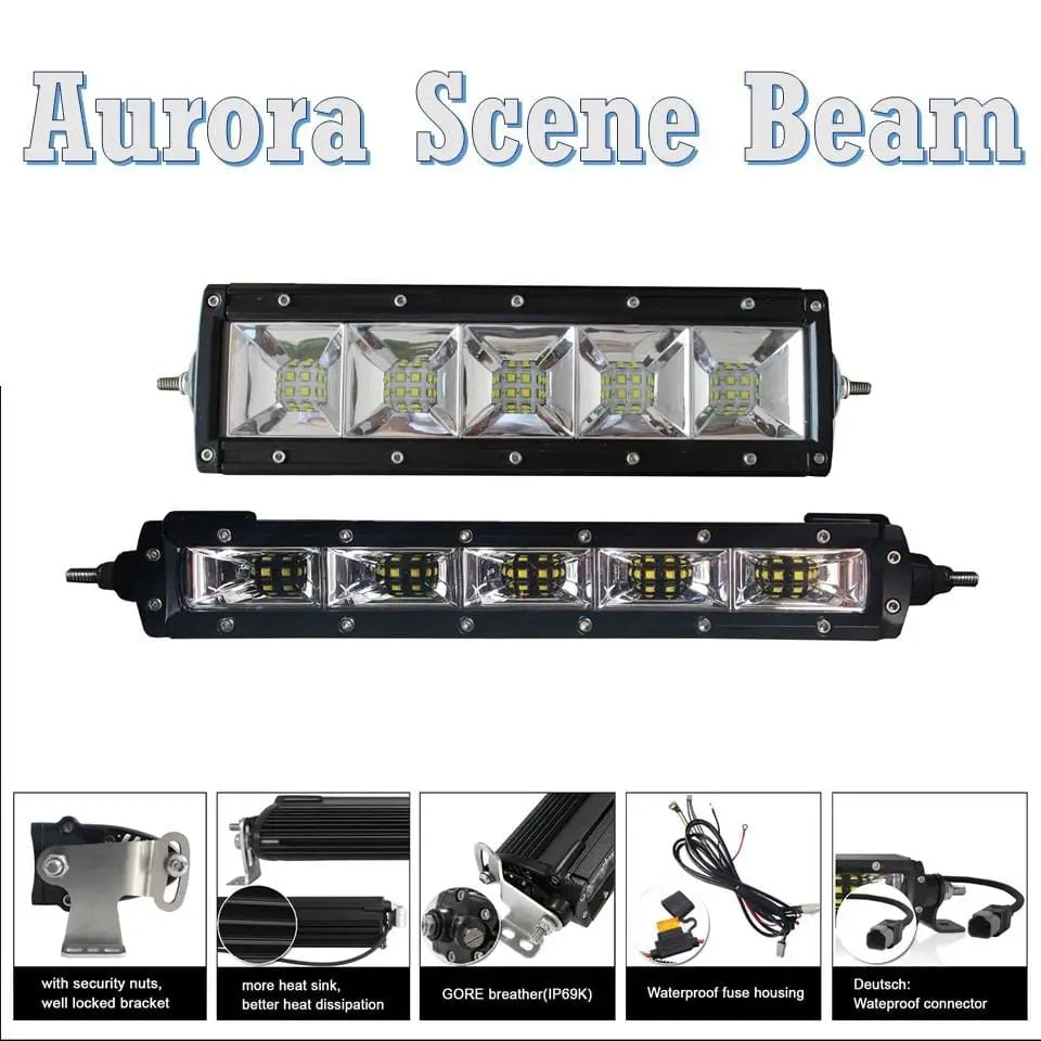 NEW Aurora LED Light Bars with Scene Beam Pattern – LEXBERN