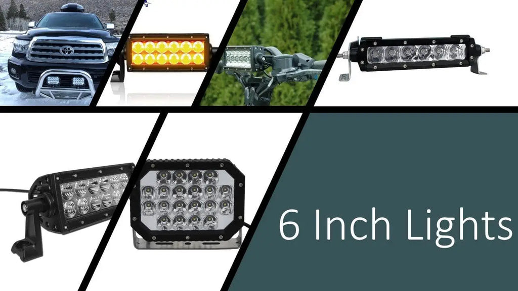 6 Inch LED Light Bars – LEXBERN