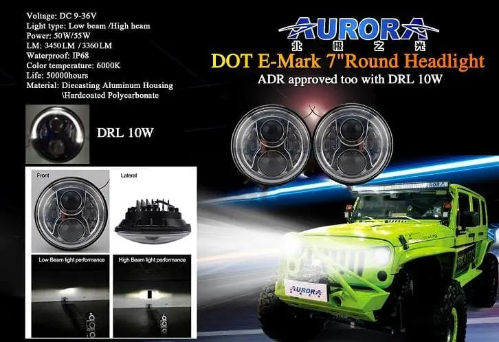 Aurora LED Headlights & Fog Lights – LEXBERN