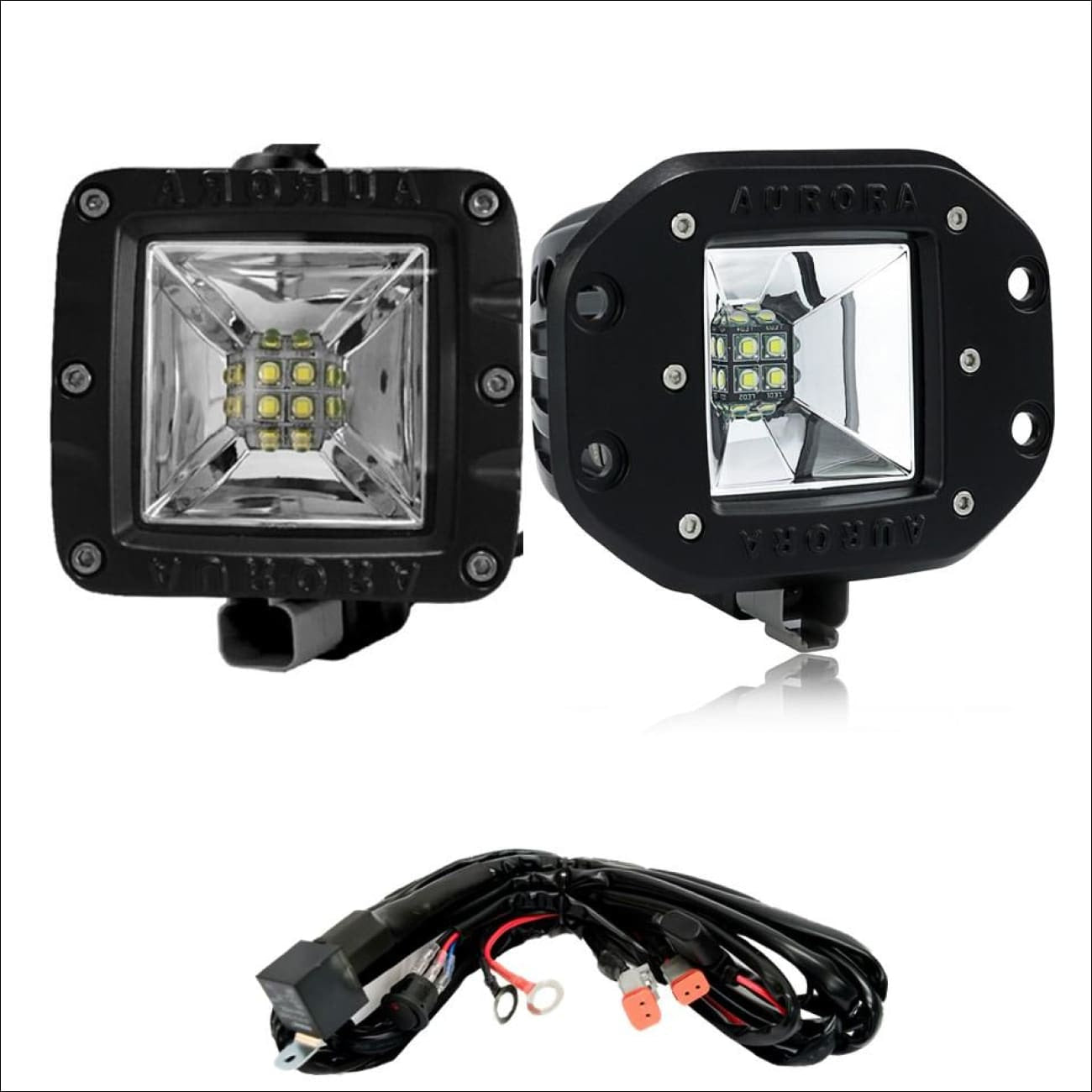 Aurora 3 Inch Wide Angle Scene Beam LED Light Kit - 3,880 Lumens – LEXBERN