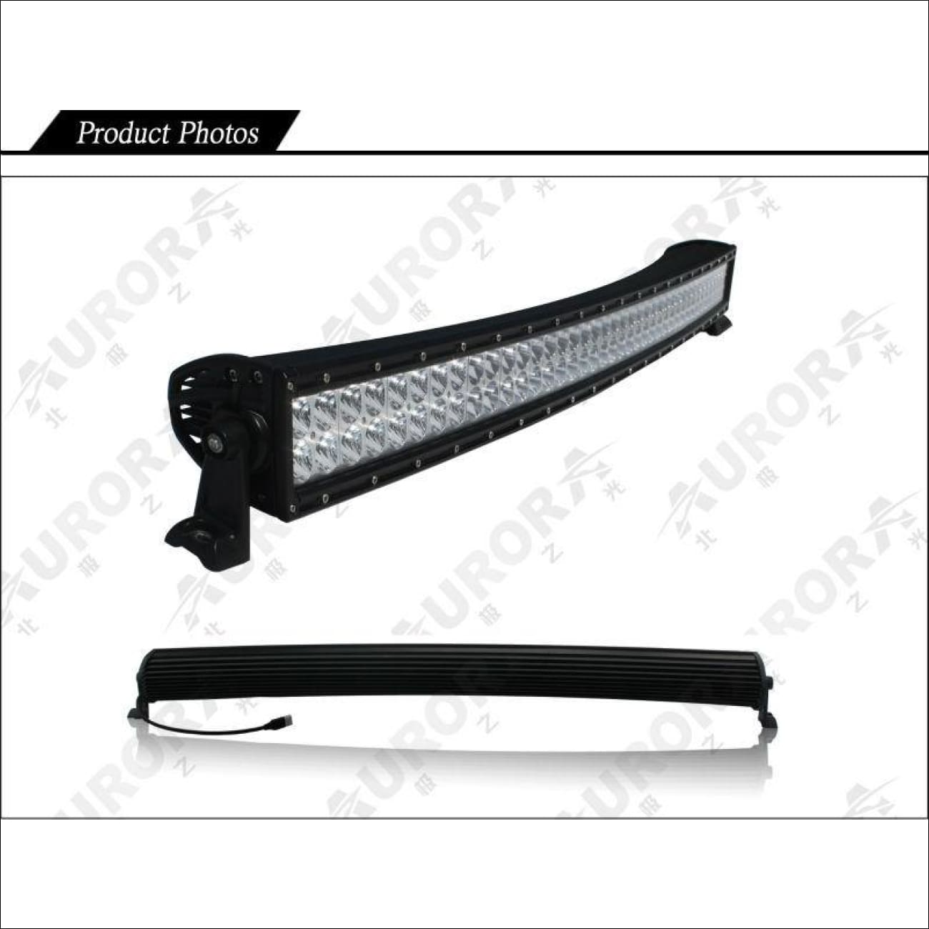 Aurora 40 Inch Curved LED Light Bar - 34,240 Lumens – LEXBERN
