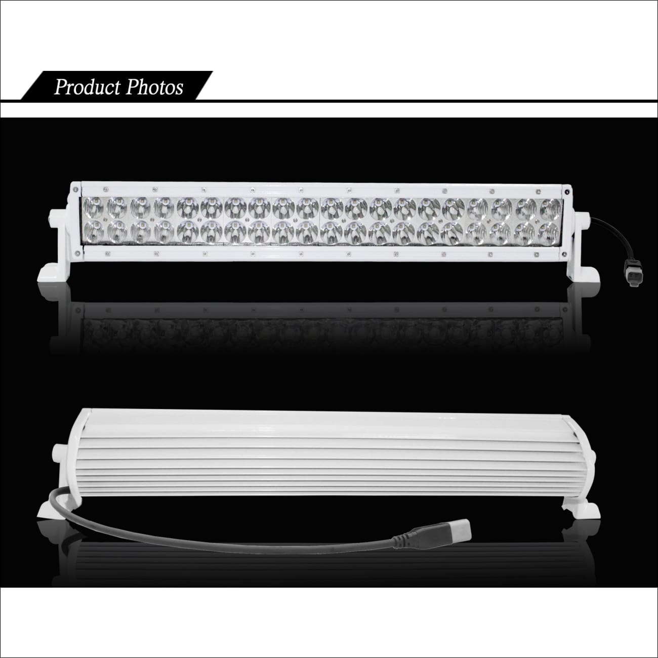Aurora 40 Inch Marine White LED Light Bar - 34,240 Lumens – LEXBERN