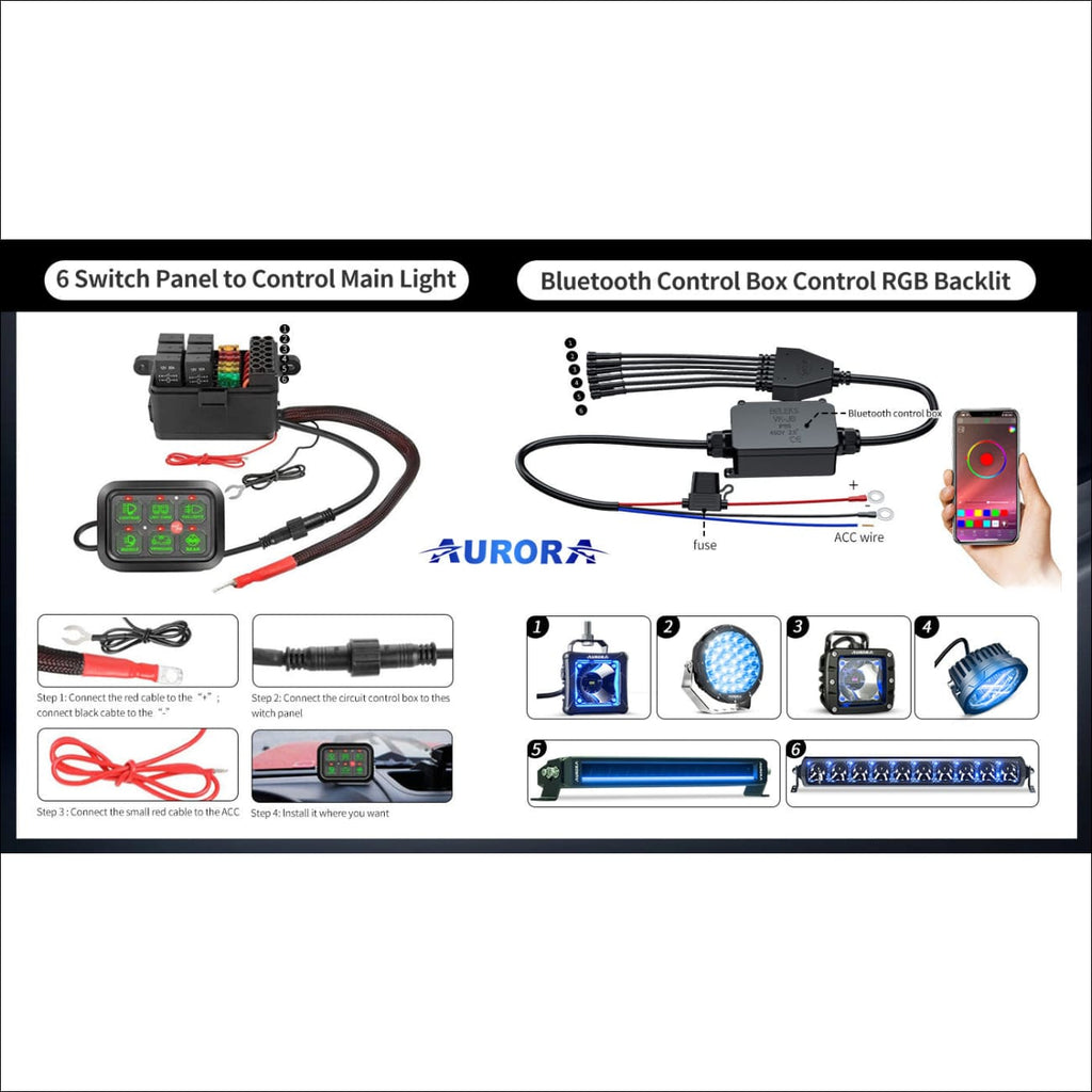 Aurora Off Road Switch Panel – LEXBERN