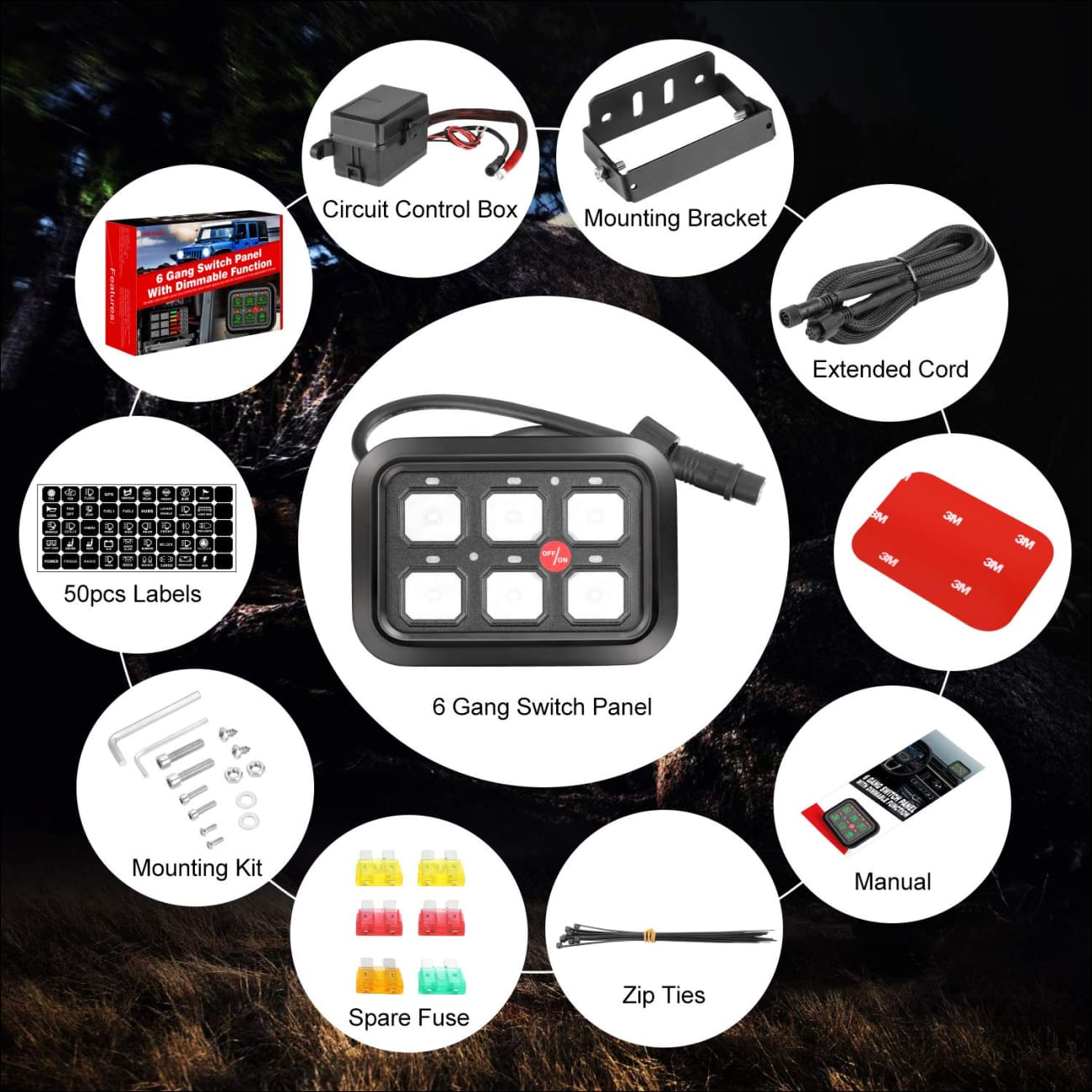 Aurora Off Road Switch Panel – LEXBERN