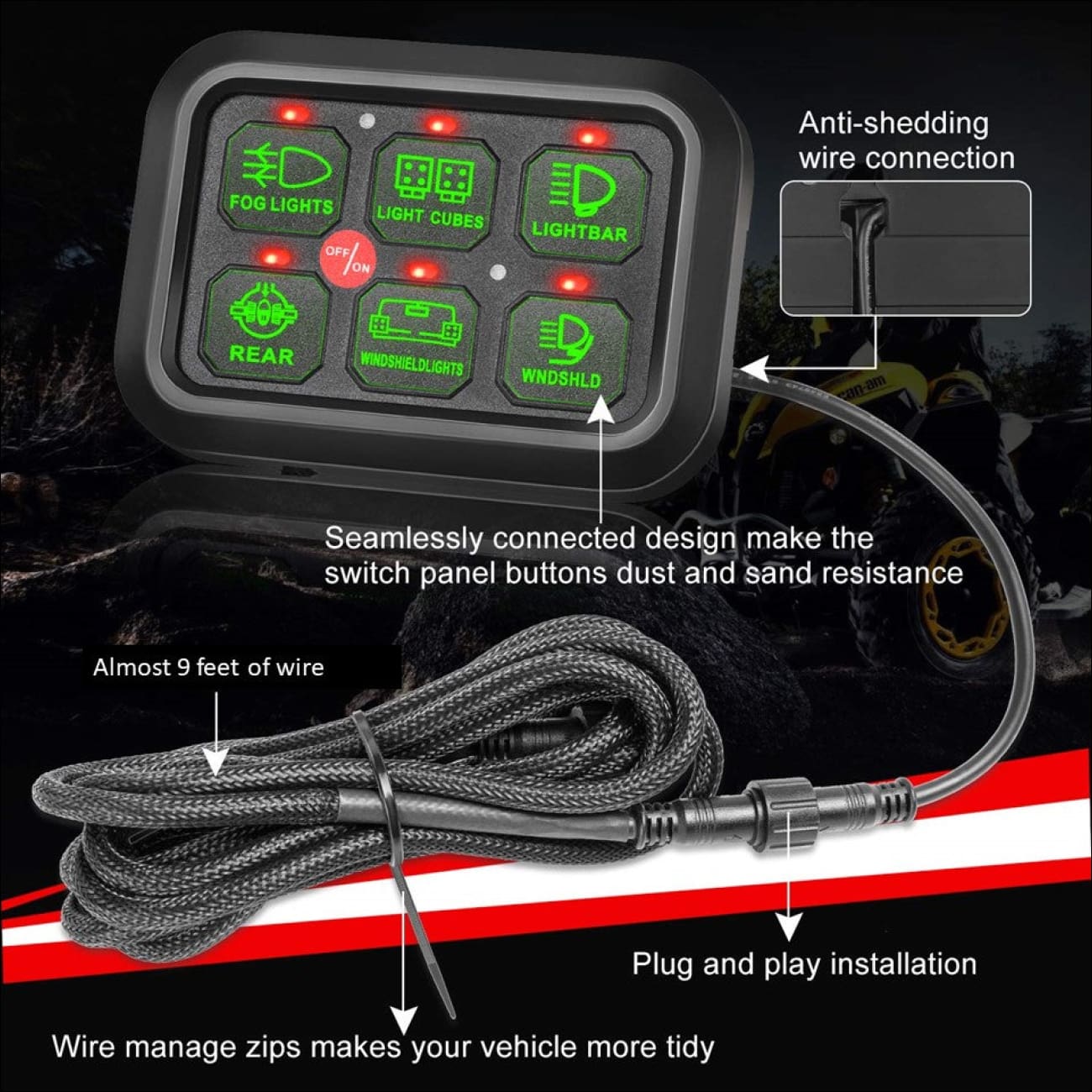 Aurora Off Road Switch Panel – LEXBERN