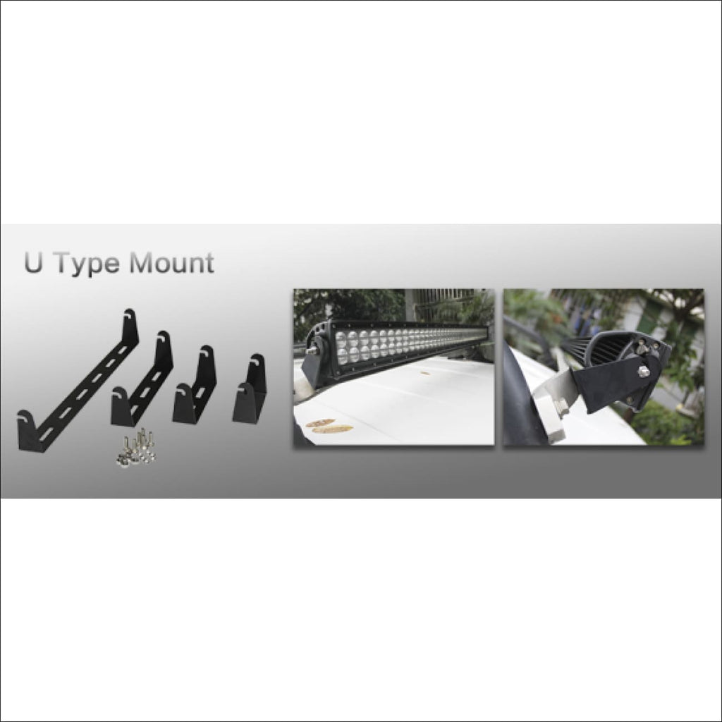 Aurora Cradle Style LED Light Bar Mounting Kit – LEXBERN