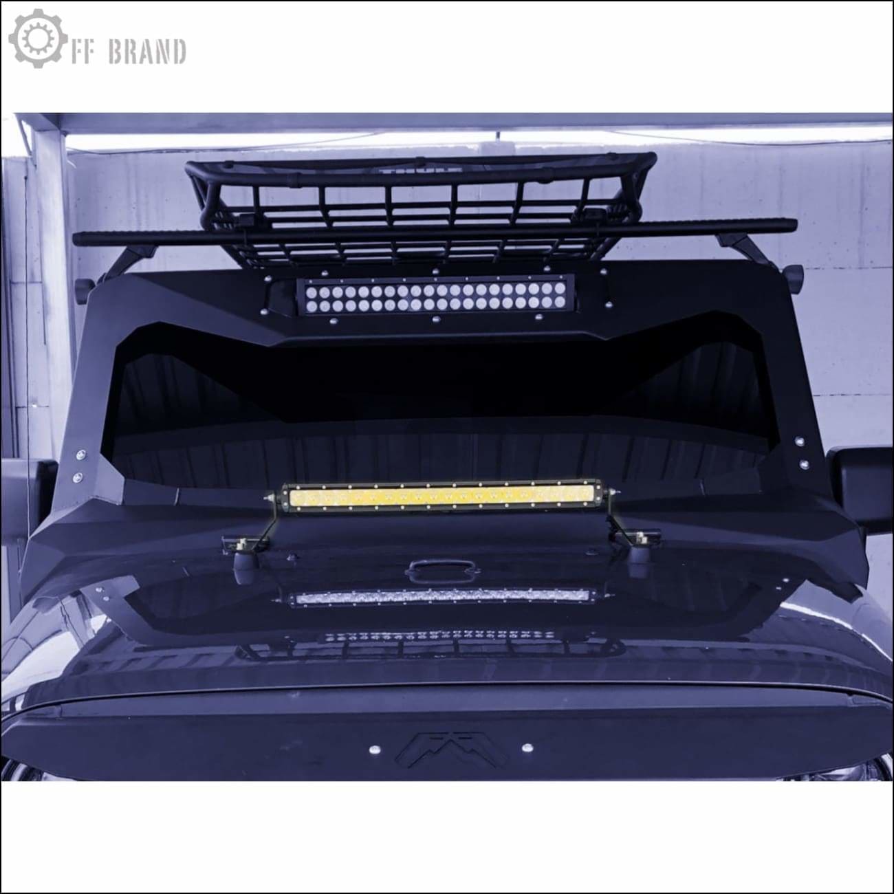 Jeep Wrangler JK 20 Inch Hood Light Bar Mount Bundle – LEXBERN